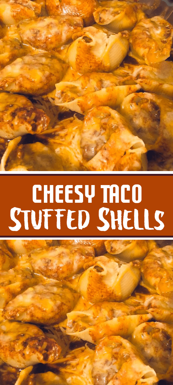 Cheesy Taco Stuffed Shells Recipe