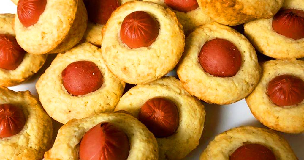 Mini Corn Dog Muffins