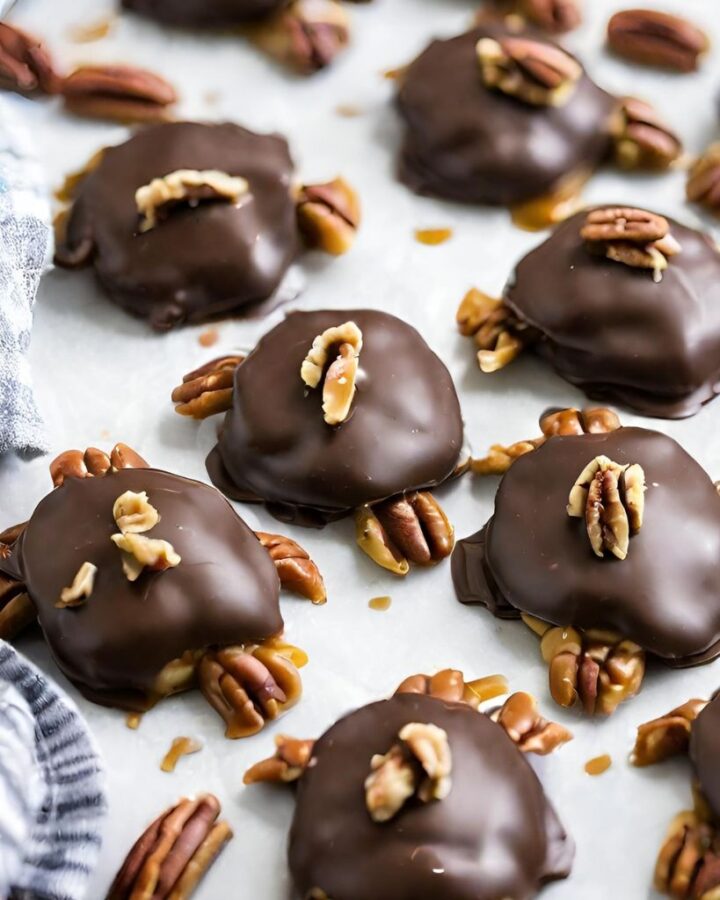 Homemade Chocolate Turtles
