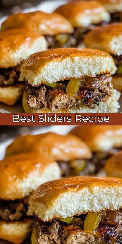Hamburger Sliders with Cheese