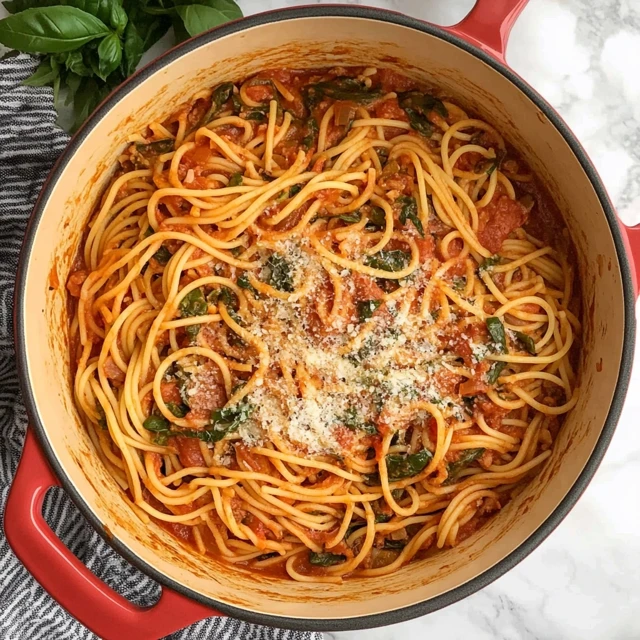Lazy Day One Pot Spaghetti Recipe