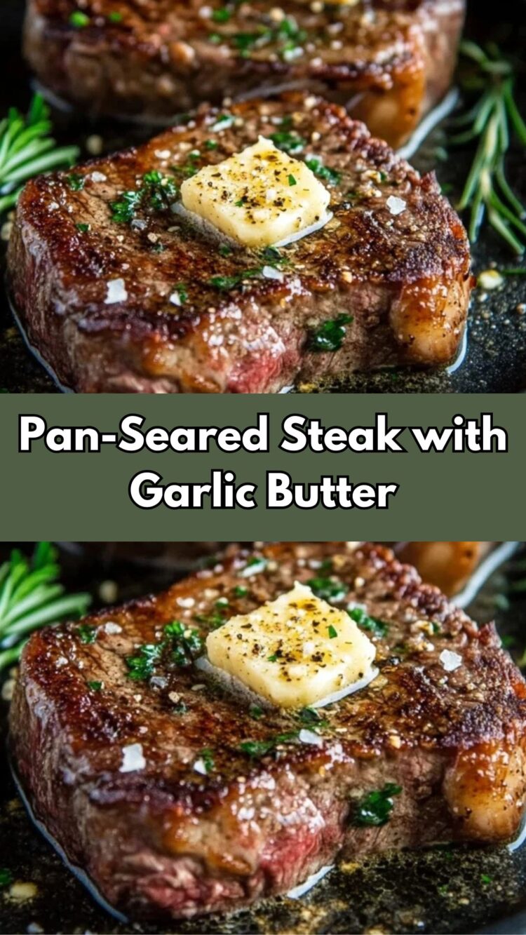 Pan-Seared Steak with Garlic Butter