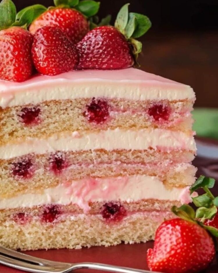 Strawberry Layer Cake Recipe