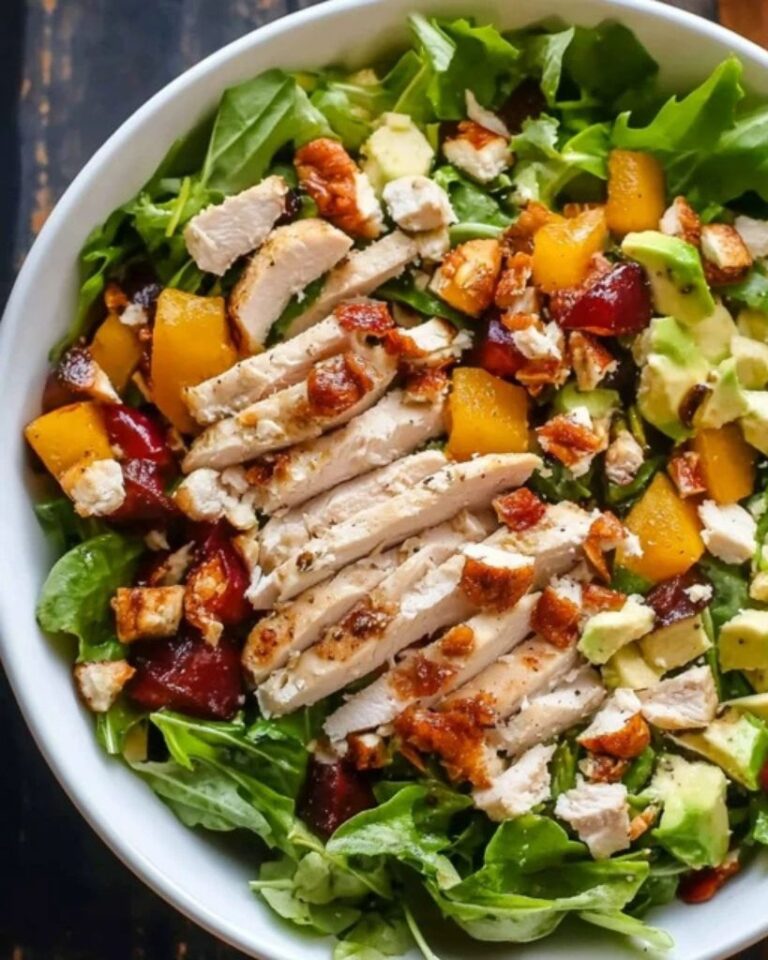 Autumn Chopped Chicken Salad