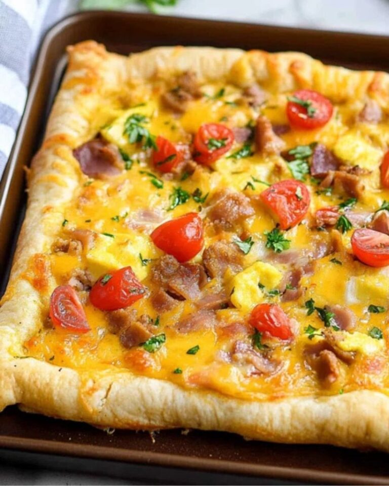 Crescent Roll Breakfast Pizza
