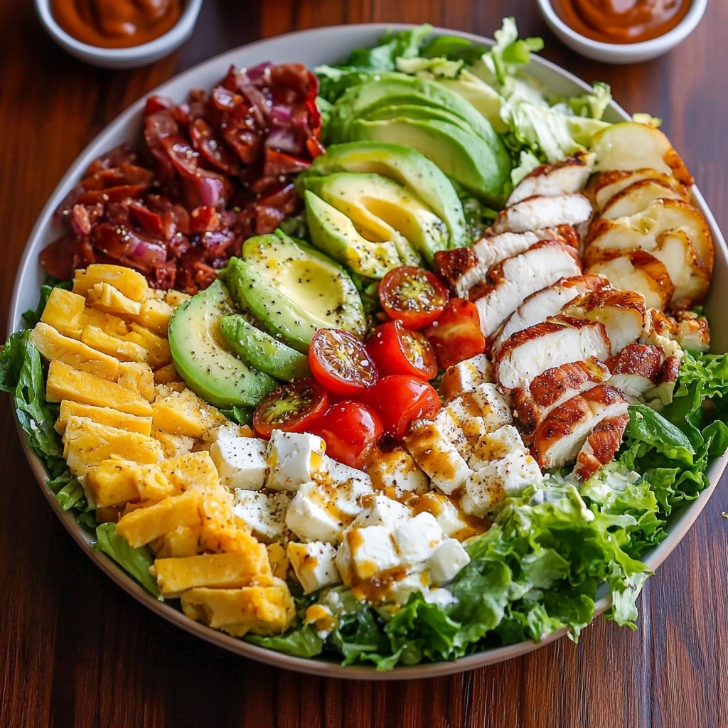 Cobb Salad with the Best Cobb Salad Dressing