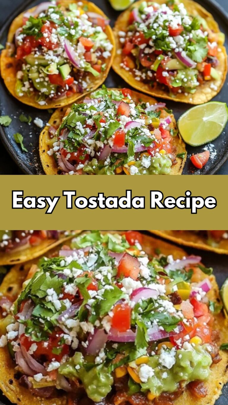 Easy Tostada Recipe