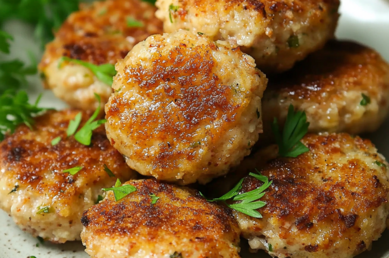 Chicken and Pork Katleti (Russian Meat Patties)