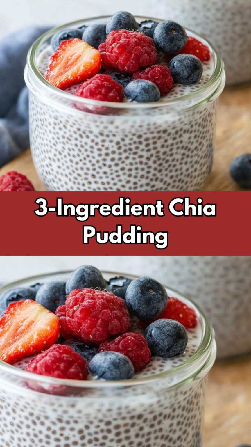 3-Ingredient Chia Pudding
