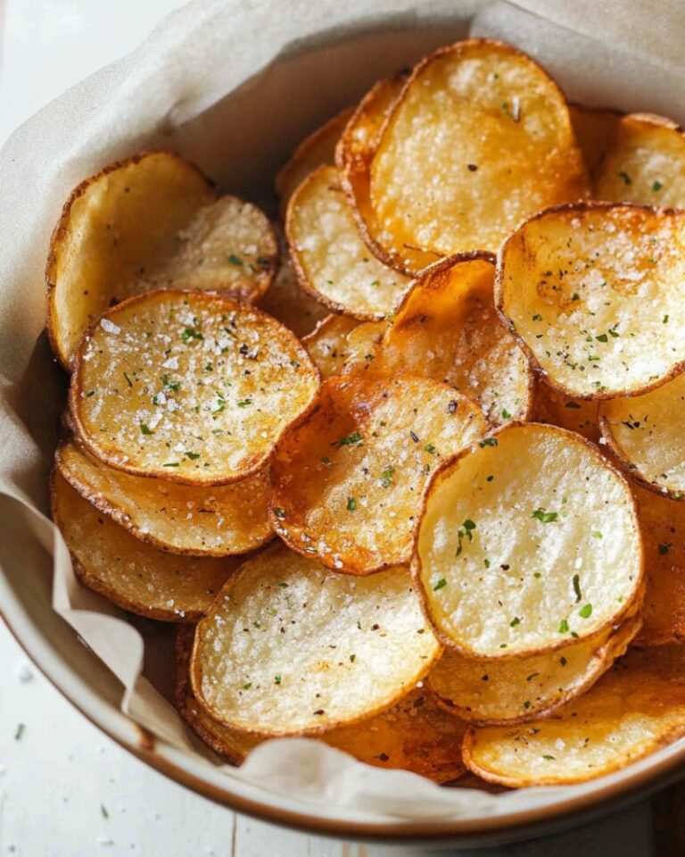 Oven-Baked Potato Chips