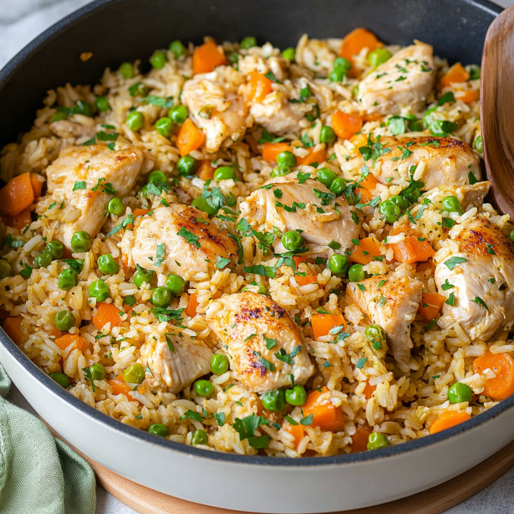 One Pot Chicken and Rice Recipe