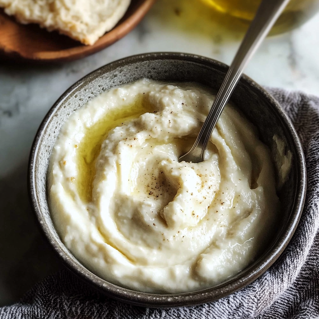 Lebanese Garlic Sauce (Toum)