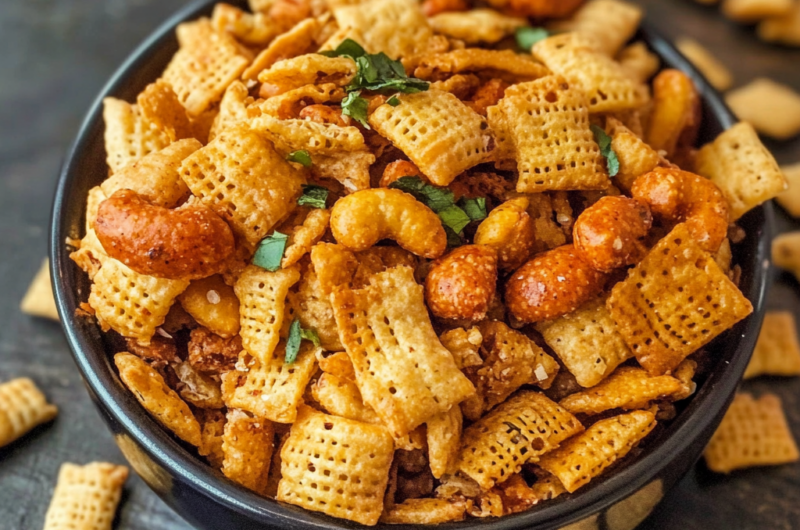 Spicy Chex Mix