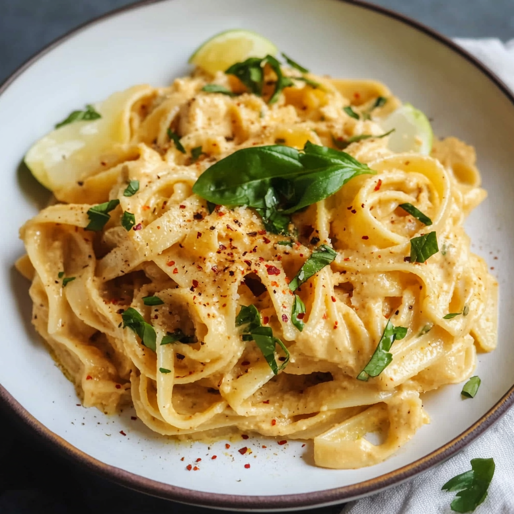 Creamy Hummus Pasta Recipe