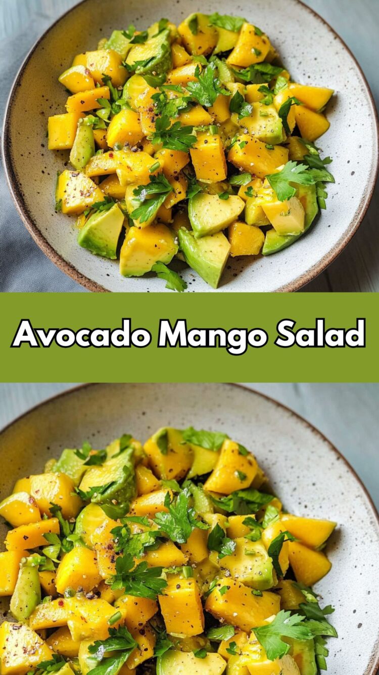 Avocado Mango Salad