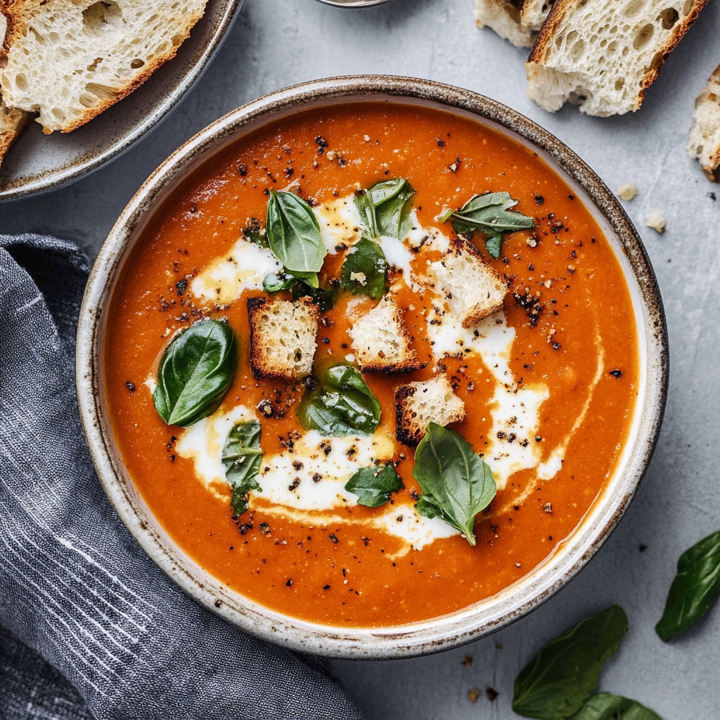 Roasted Red Pepper Soup