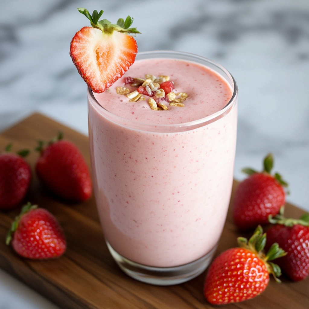 Strawberry Protein Smoothie