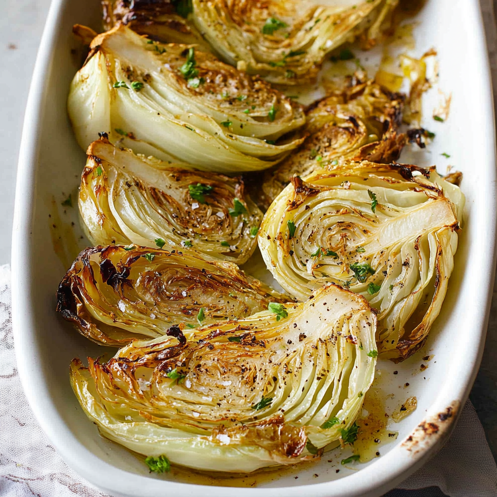 Roasted Cabbage Recipe