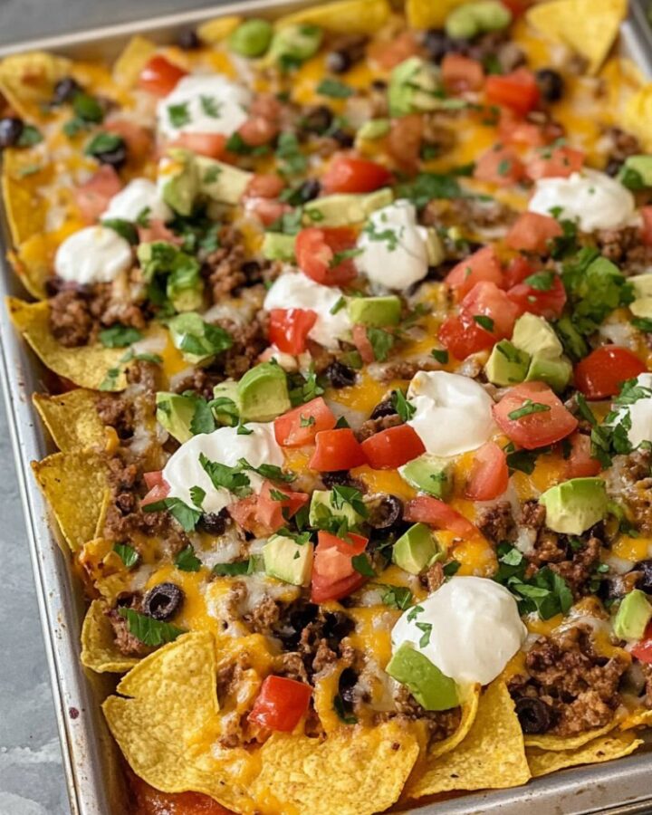 Sheet Pan Nachos
