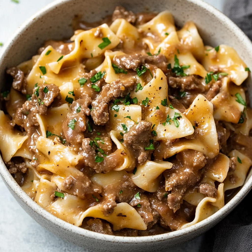 Easy Beef and Noodles Recipe