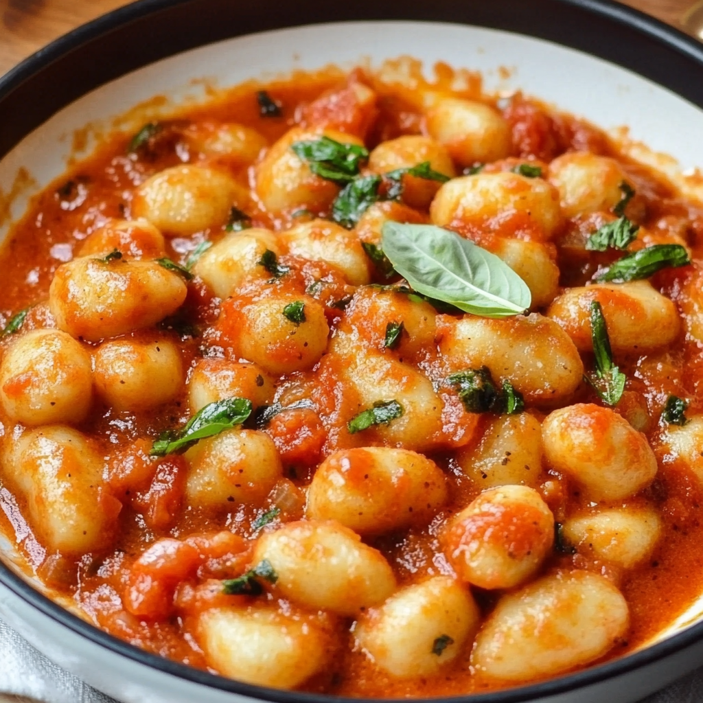 Gnocchi with Tomato Sauce Recipe