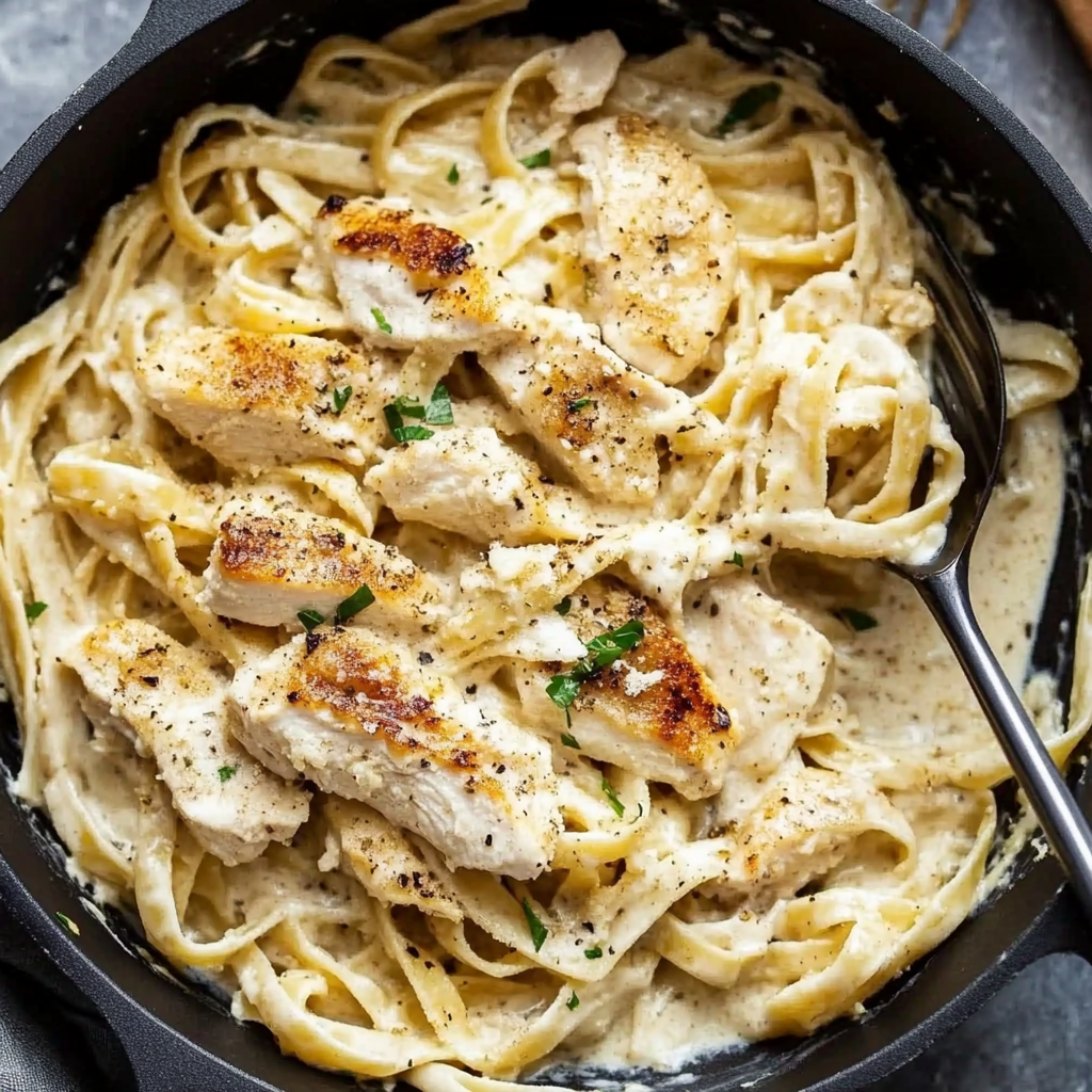 Chicken Fettuccine Alfredo