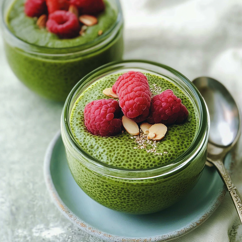 Matcha Chia Pudding