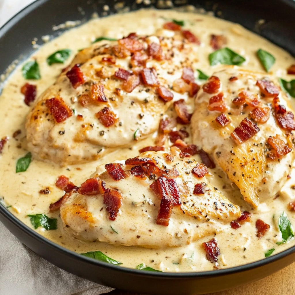 Creamy Bacon Chicken Recipe