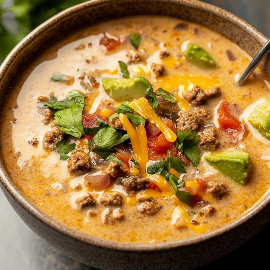 Creamy Taco Soup Recipe