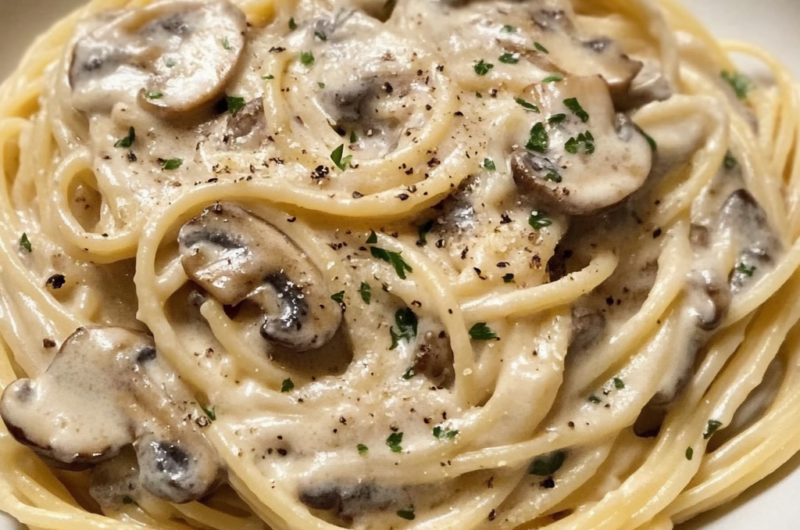 Creamy Mushroom Pasta