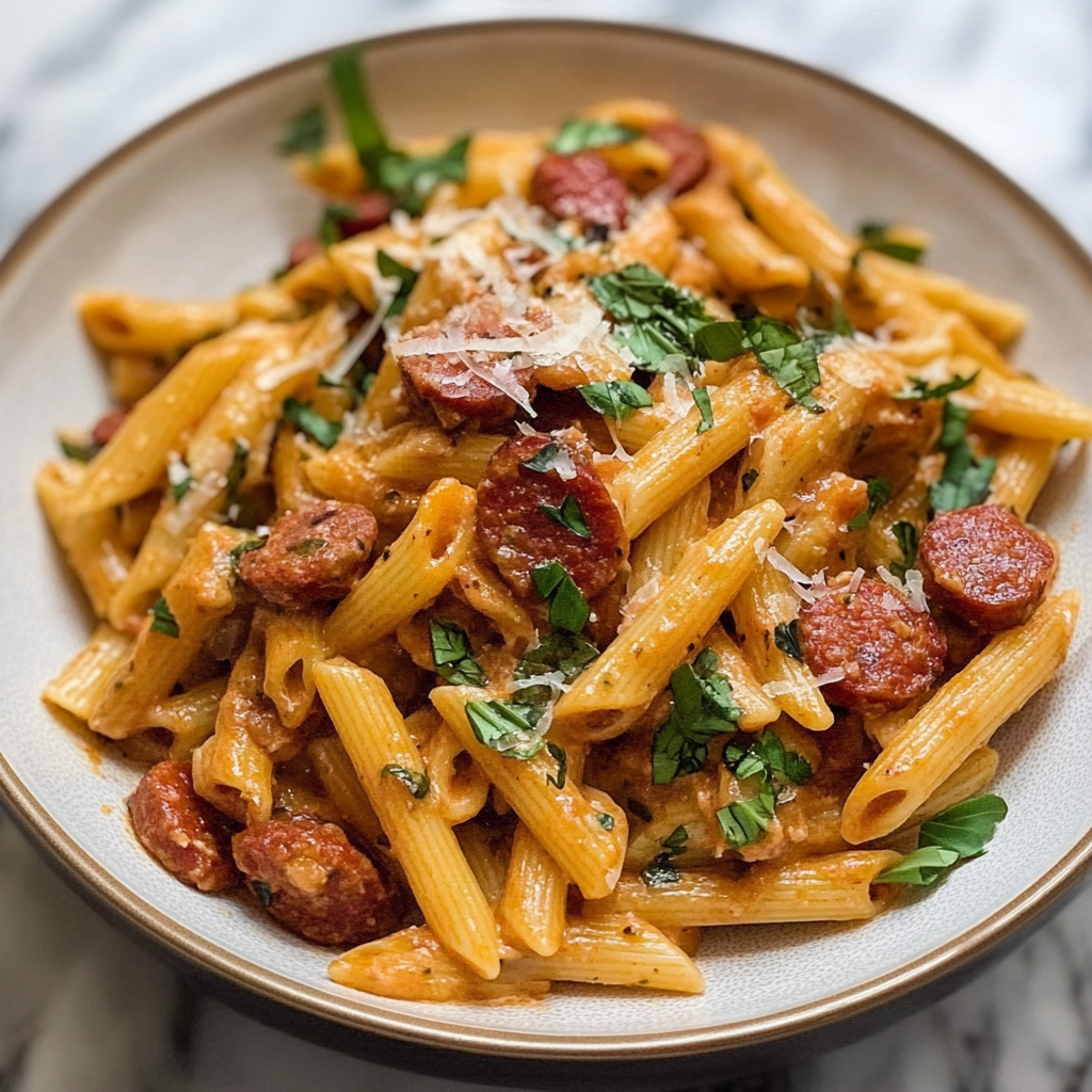 Easy Chorizo Pasta