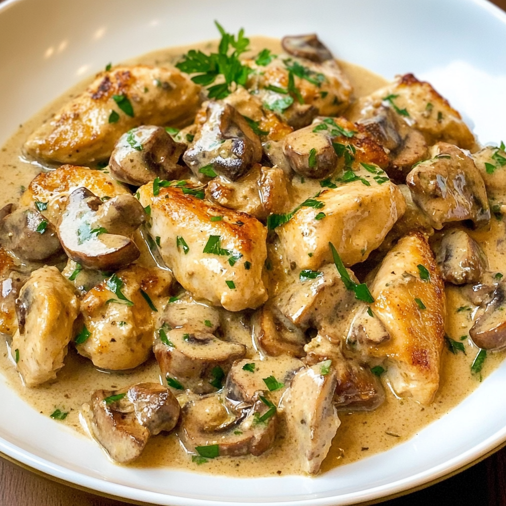 Creamy Sherry Chicken Recipe