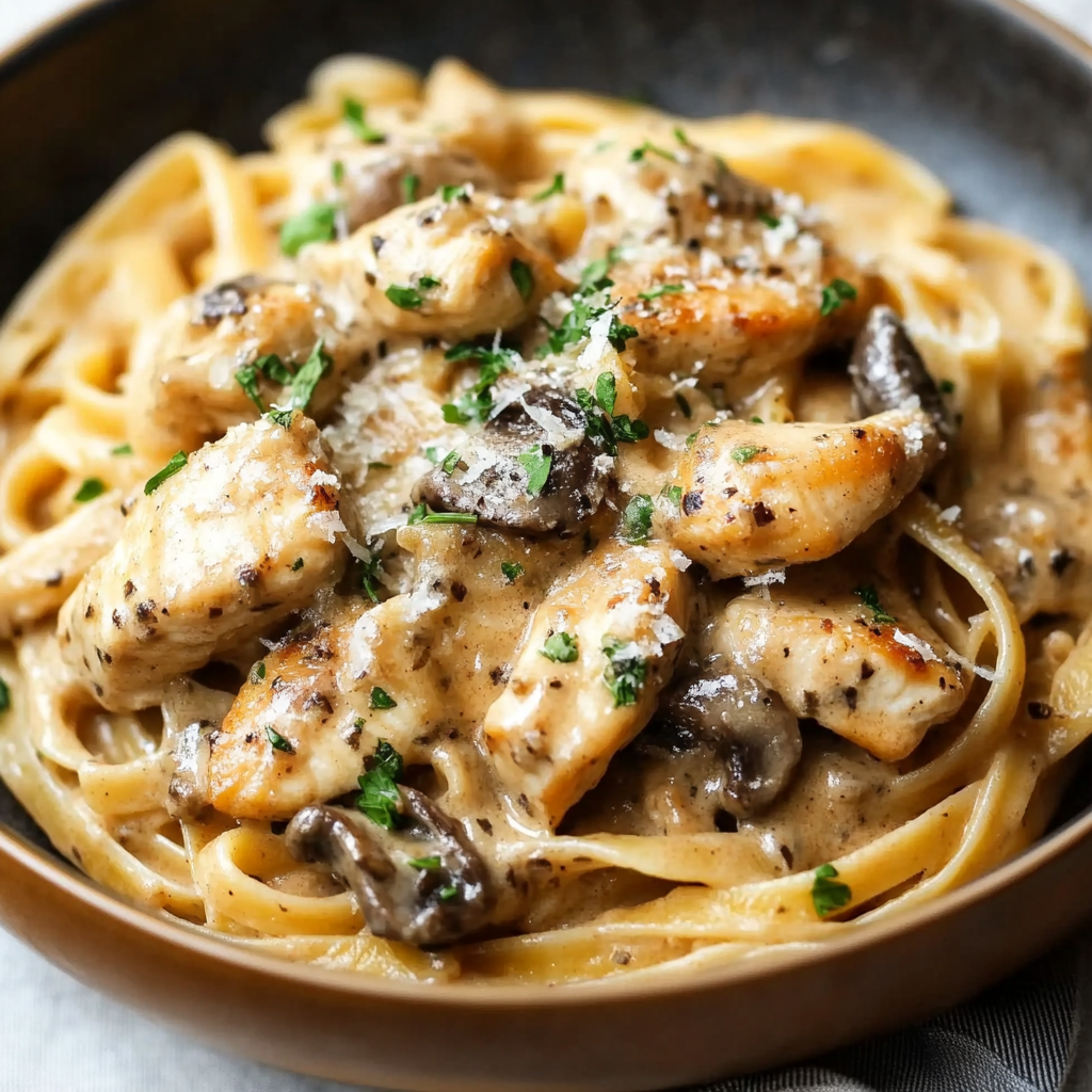 Chicken Marsala Pasta