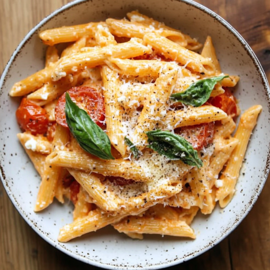 Tomato Goat Cheese Pasta Recipe