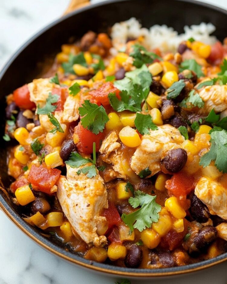 Santa Fe Chicken Skillet Recipe