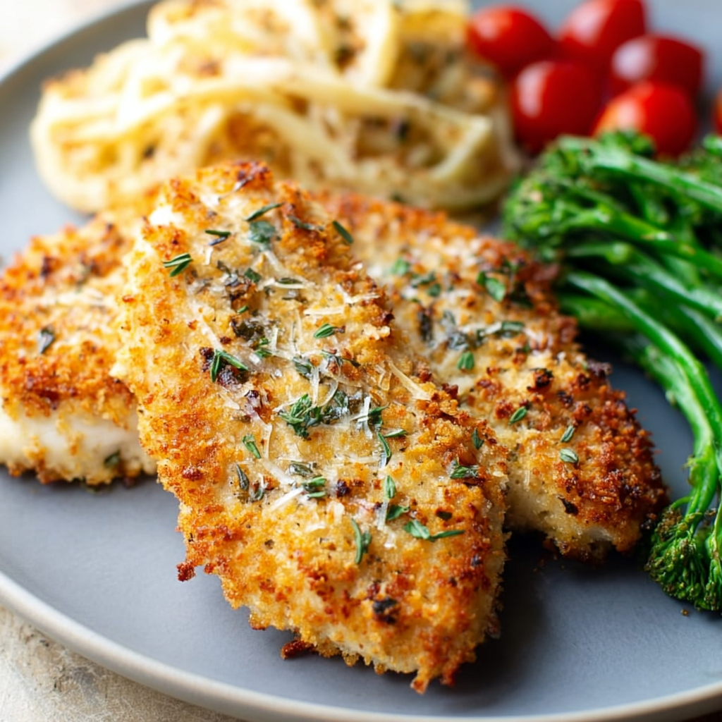 Parmesan Crusted Chicken Recipe