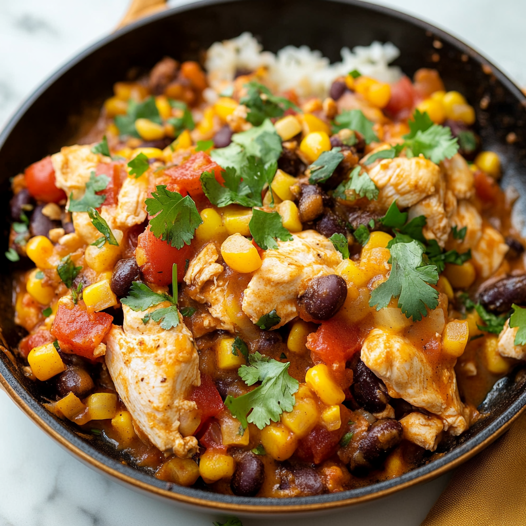 Santa Fe Chicken Skillet Recipe