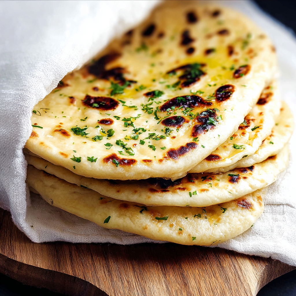 Homemade Naan Bread Recipe