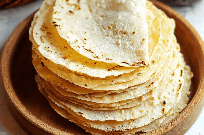 Homemade Corn Tortillas