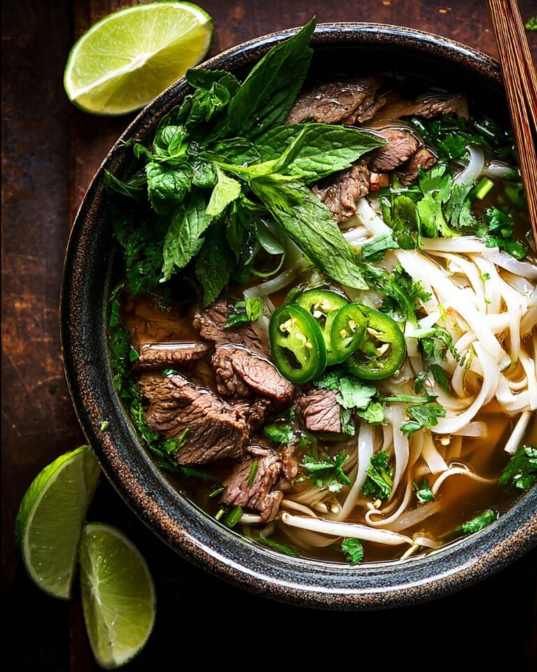 Authentic Vietnamese Beef Pho (Phở Bò)
