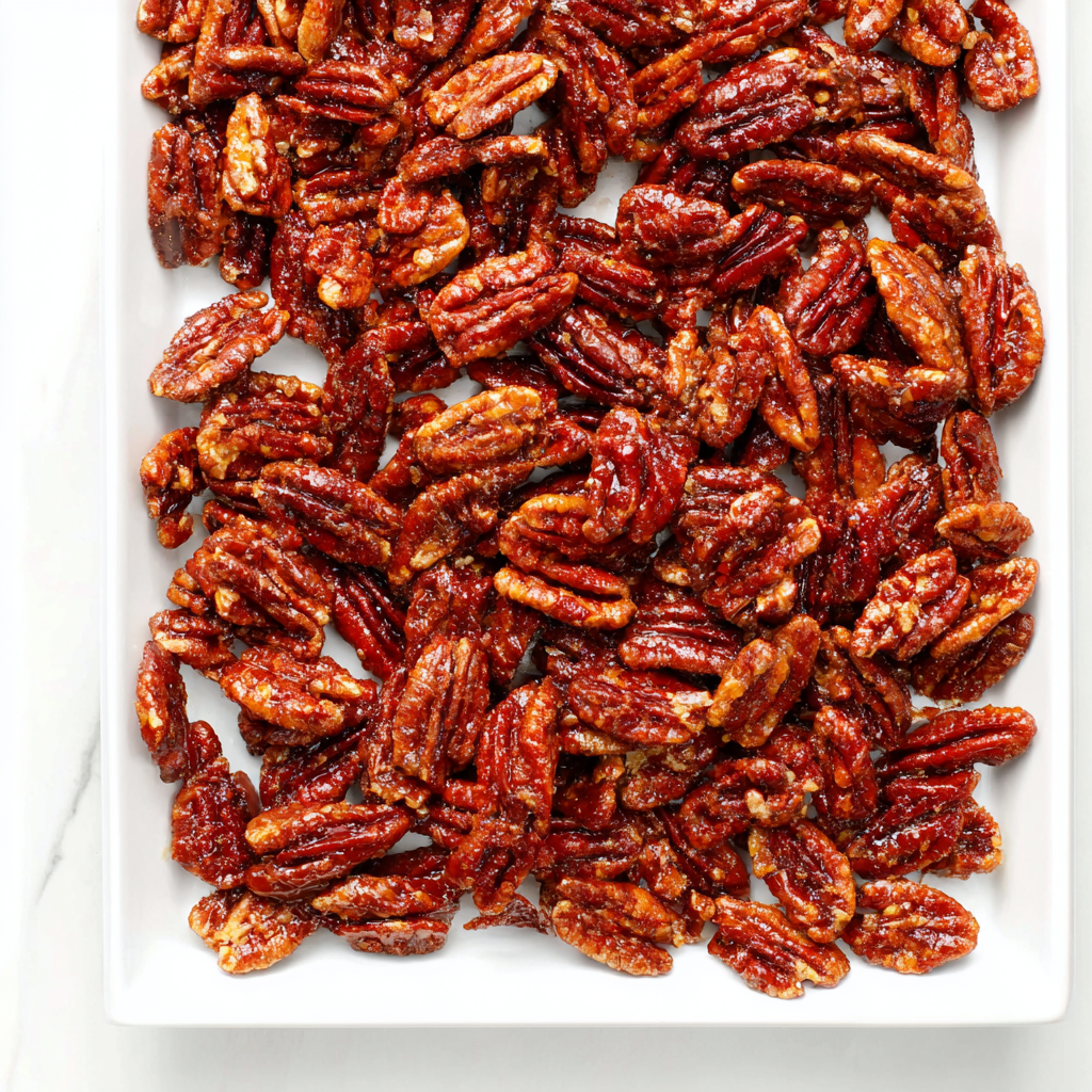 Sweet and Spiced Candied Pecans
