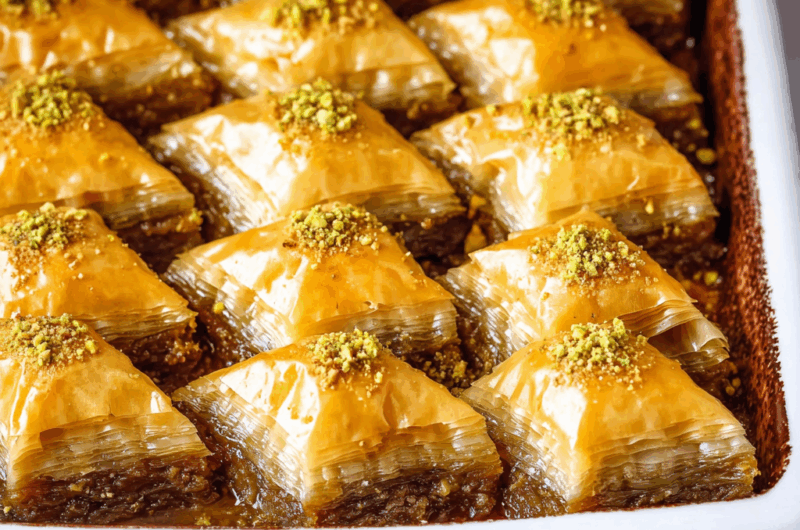 Baklava Recipe (Authentic & Easy)