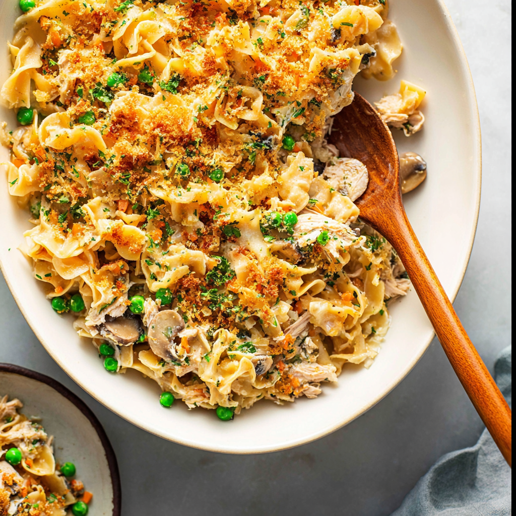 Lightened-Up Tuna Casserole