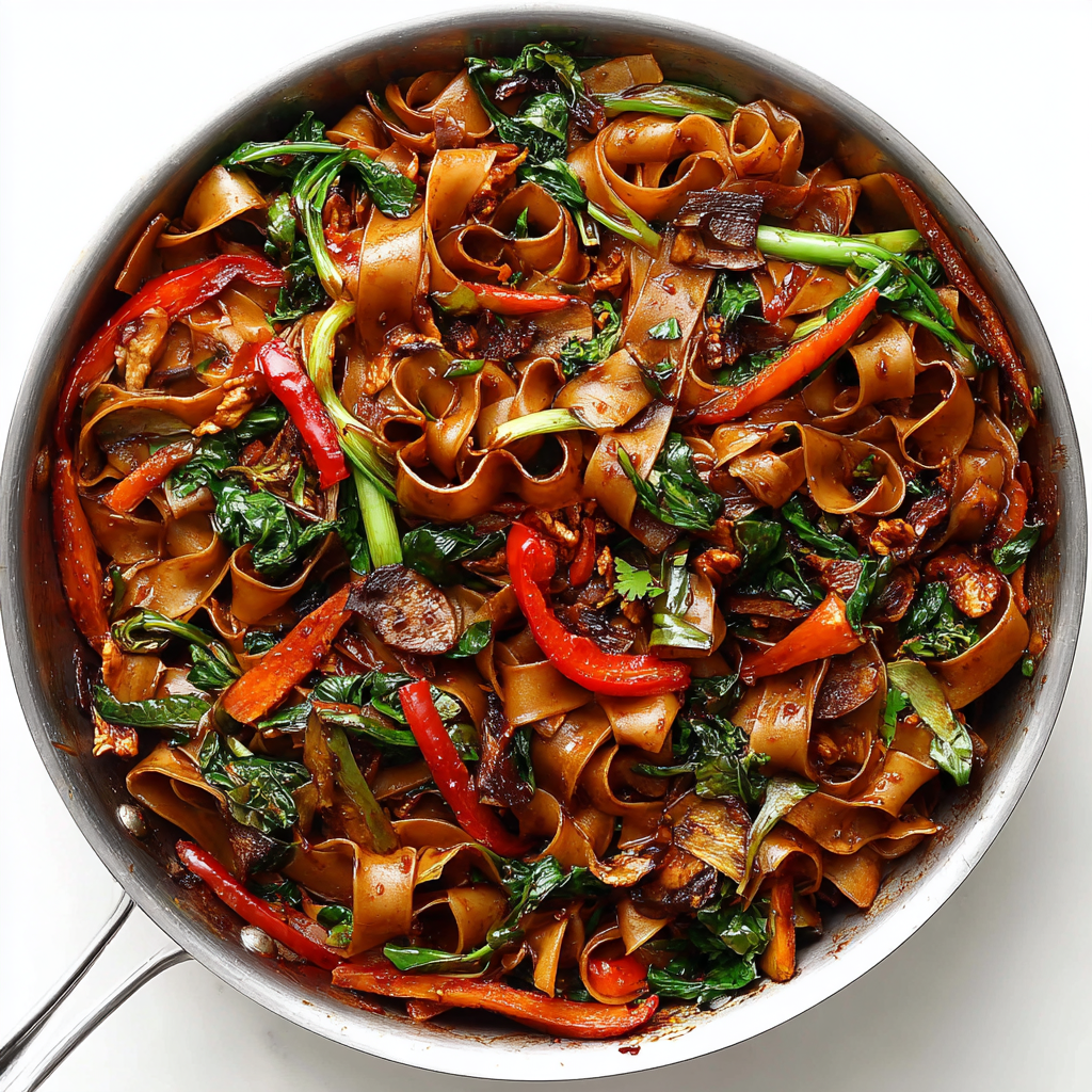 Thai Drunken Noodles (Pad Kee Mao)