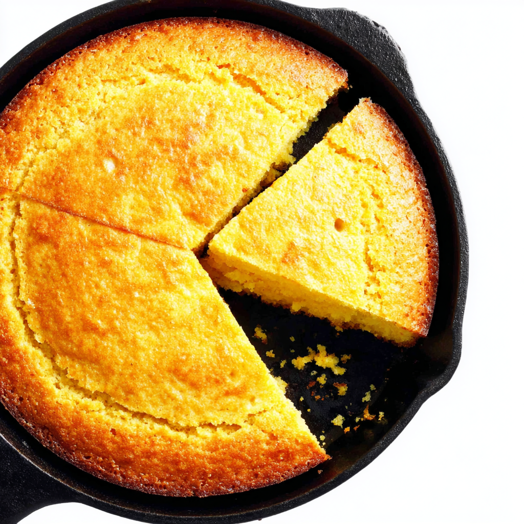 Golden Skillet Cornbread