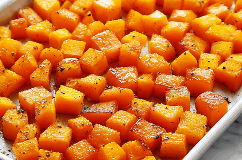 Roasted Butternut Squash (Cubes or Halves)