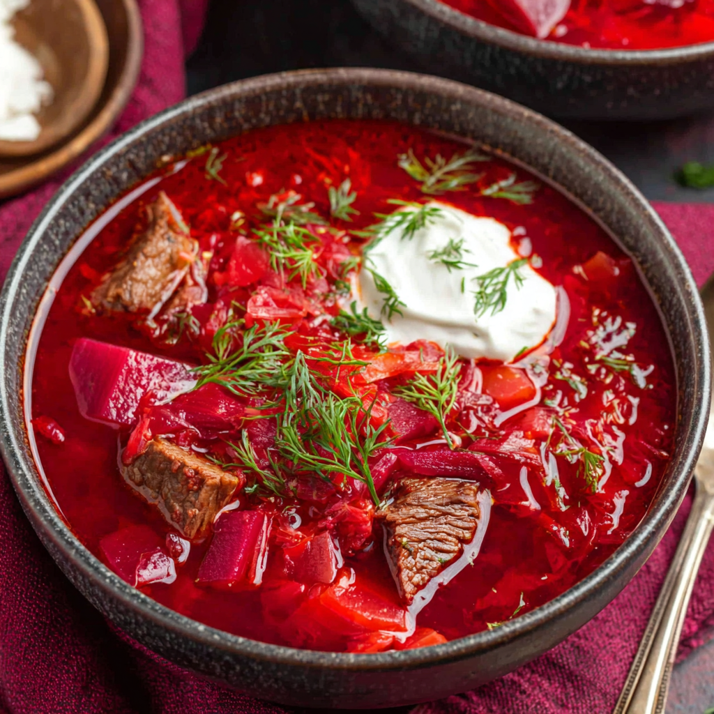 Classic Borscht Recipe (Beet Soup)