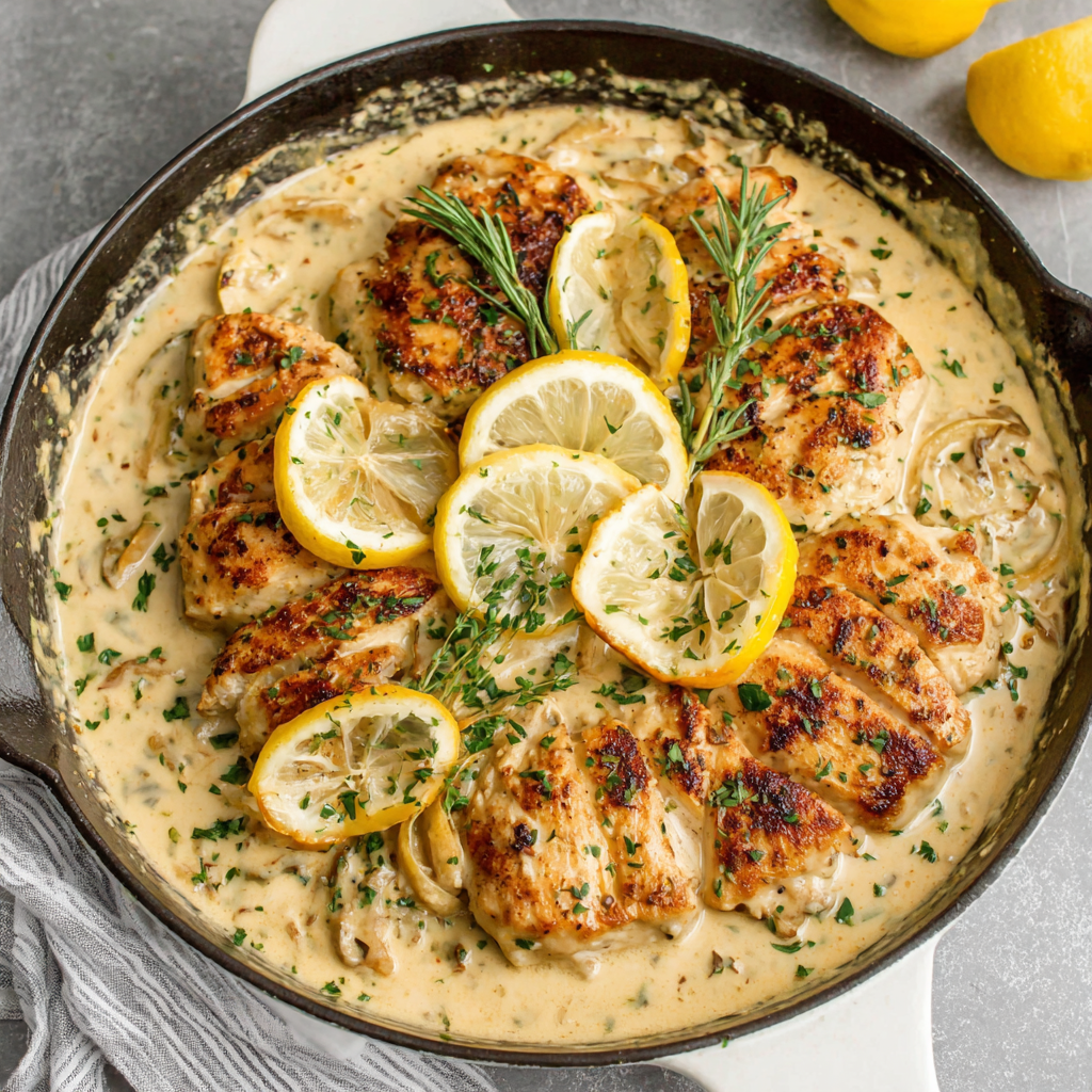 Creamy Lemon Chicken
