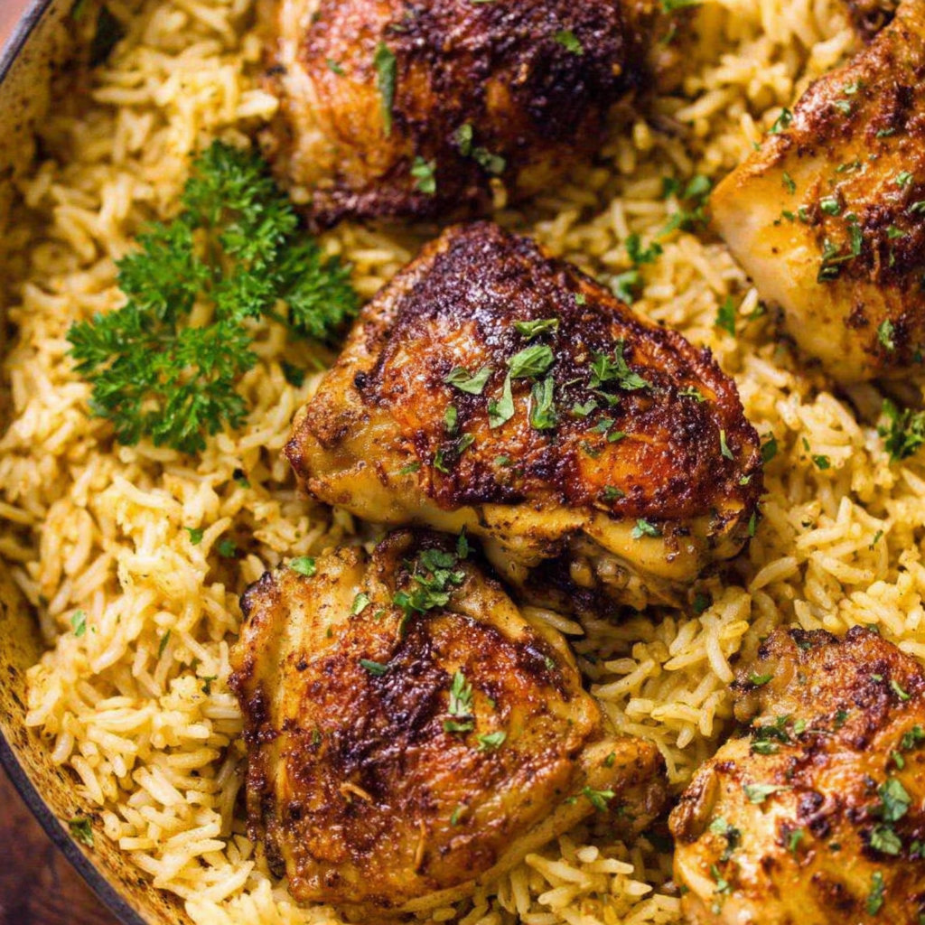 One Pot Chicken and Rice Recipe