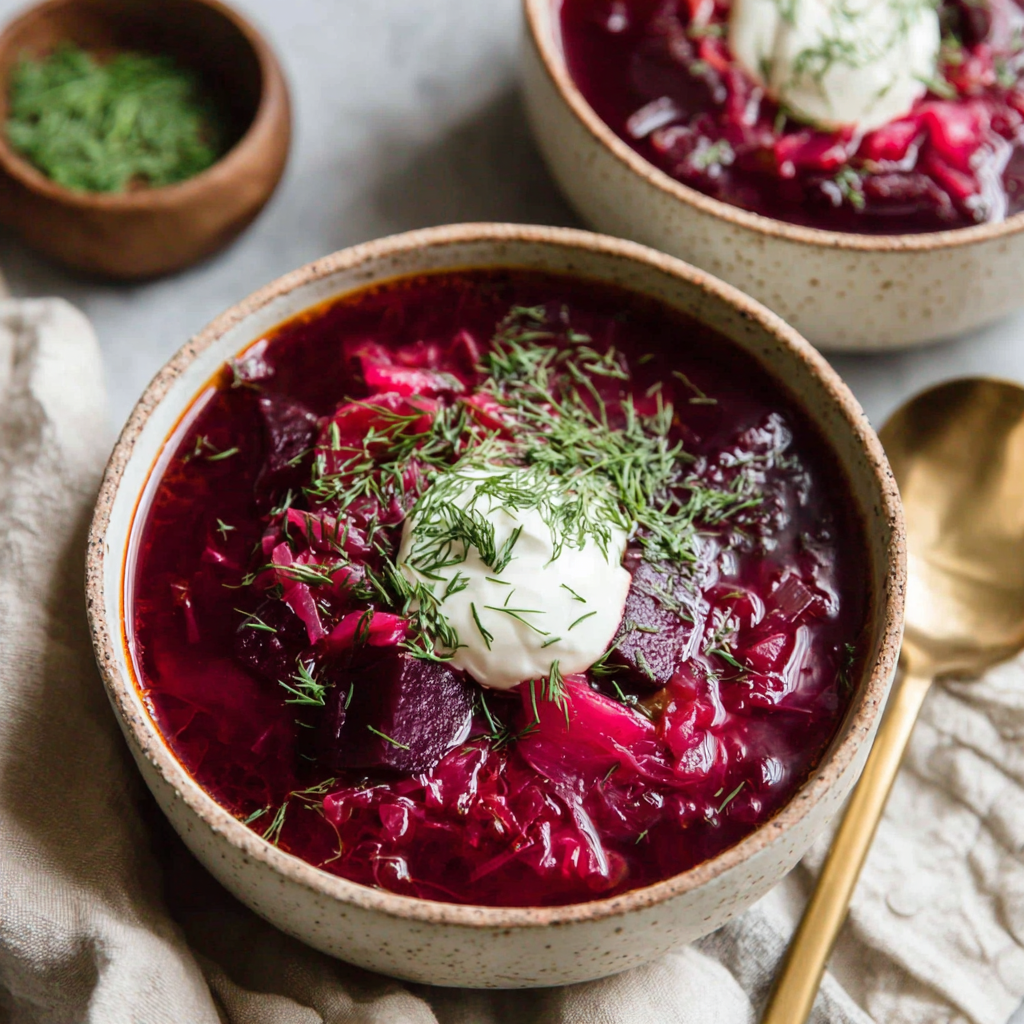 Polish Beet Borsch Soup